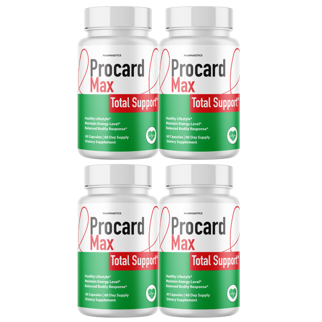 Procard Max Pills, Procard Optimize Blood Circulation Advance - 4 Bott – pharmagetics