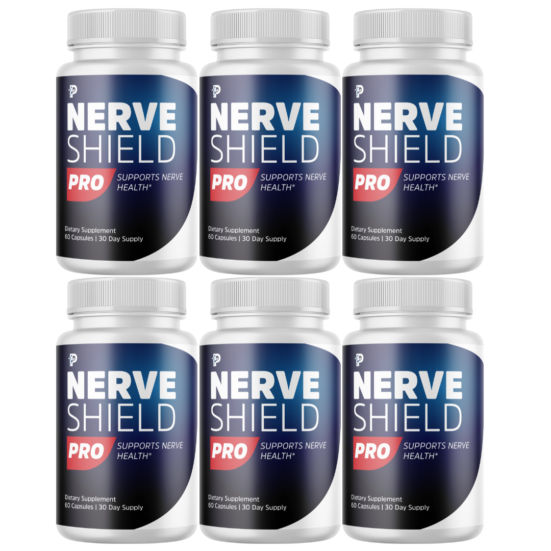 Nerve Shield Pro, Nerve Health Support Dietary Supplement- 6 Bottles O – pharmagetics