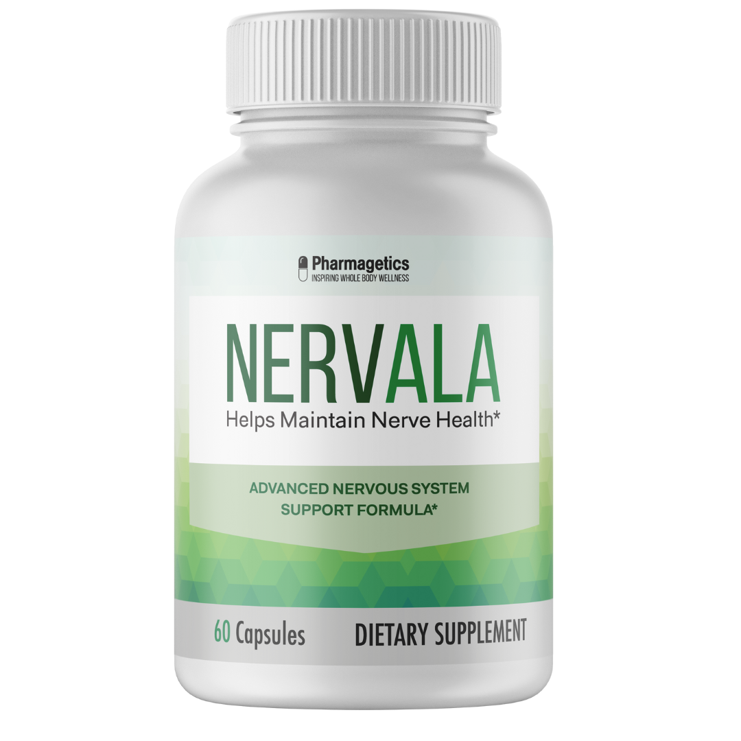 Nervala Nerve Pain Relief Neuropathy Supplement by Pharmagetics 720 Ca ...