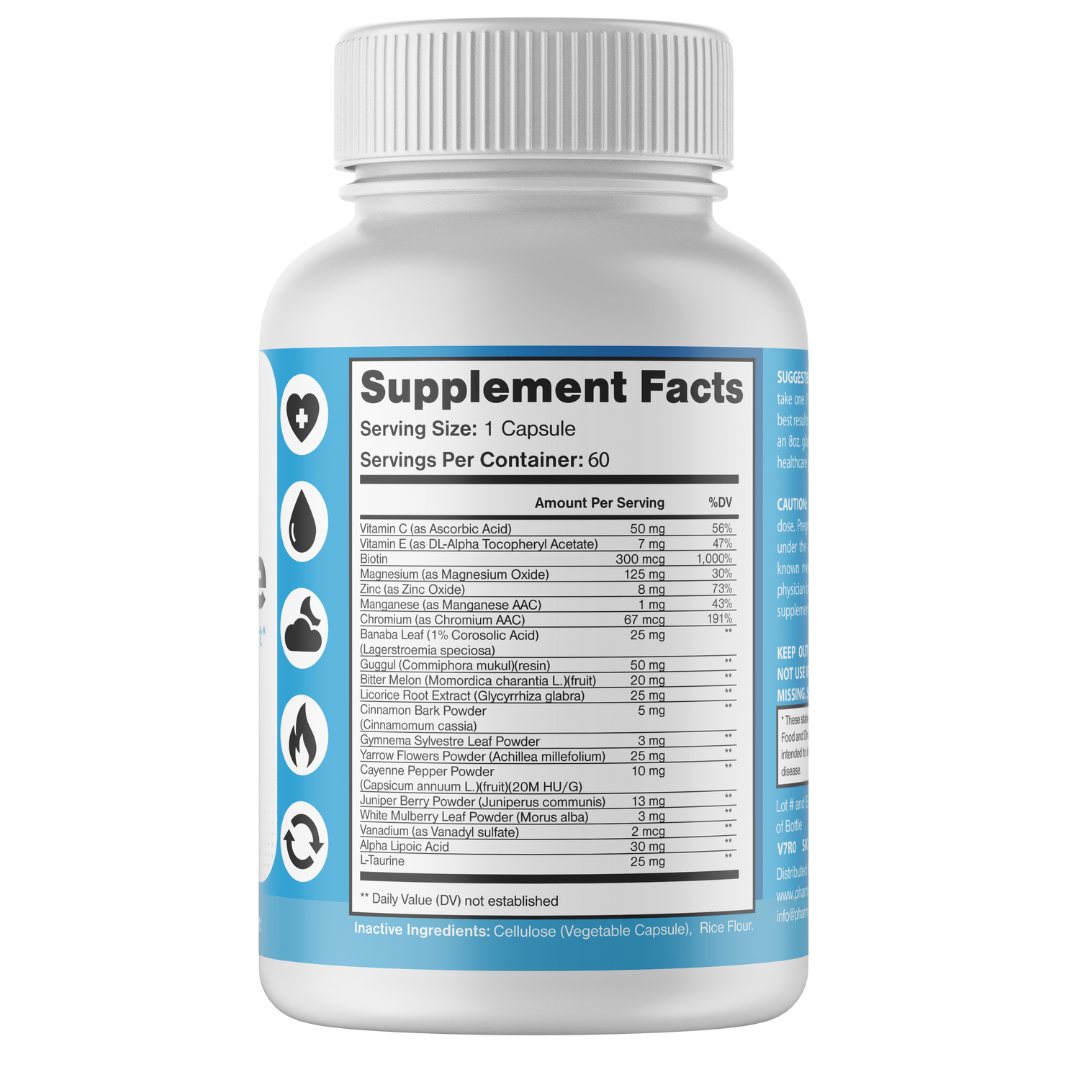 12 Bottles GlucoNite 720 capsules – pharmagetics