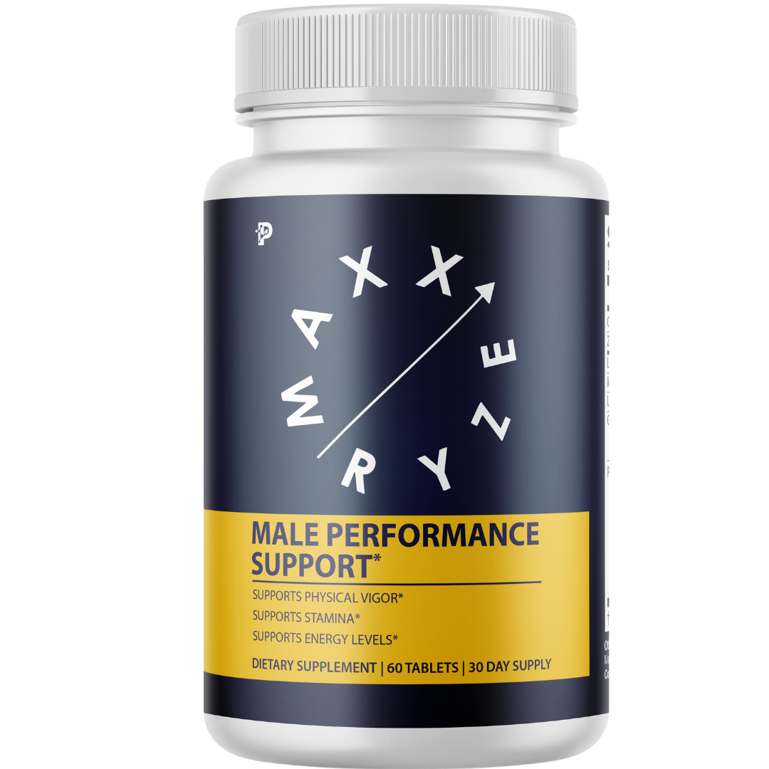 Maxx Ryze Male Performance Supplement, Stamina Support- 60 Tablets Off ...