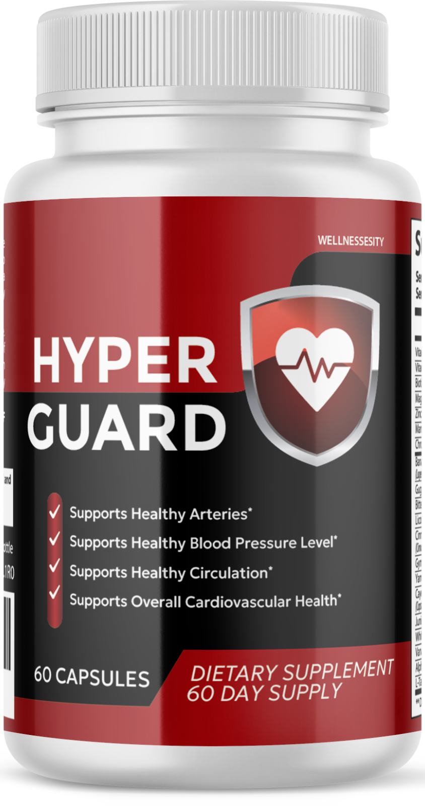 Hyper Guard Blood Support for Healthy Blood Levels & Heart Health - 60 ...