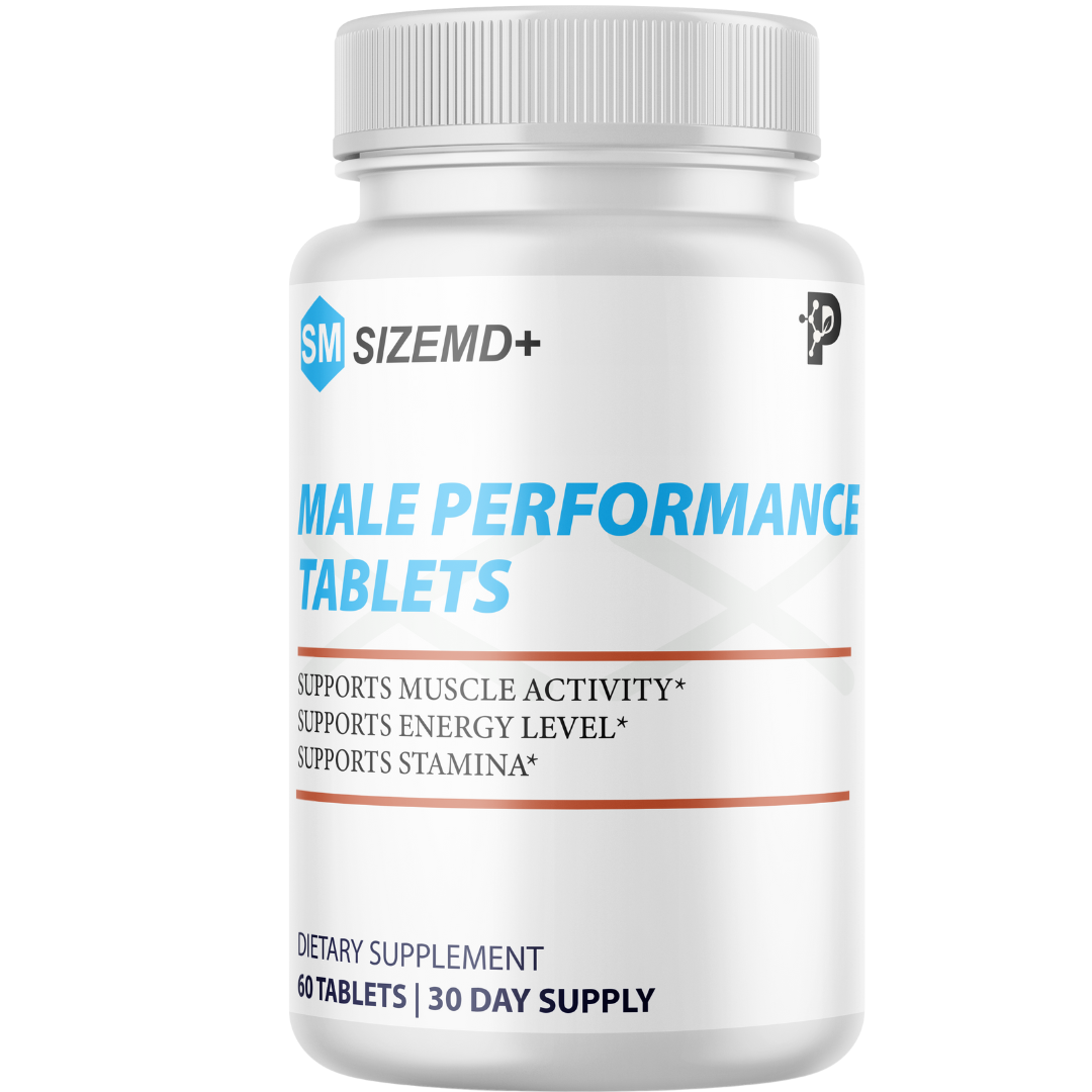 Male Performance Tablets, Male Energy Level Support - 60 Tablets Offic ...