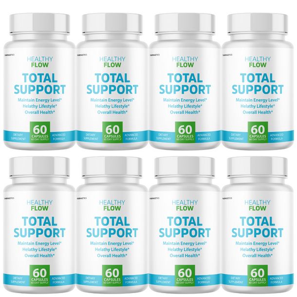 Healthy Flow Capsules, HealthyFlow for Advanced Blood Support - 8 Bott ...