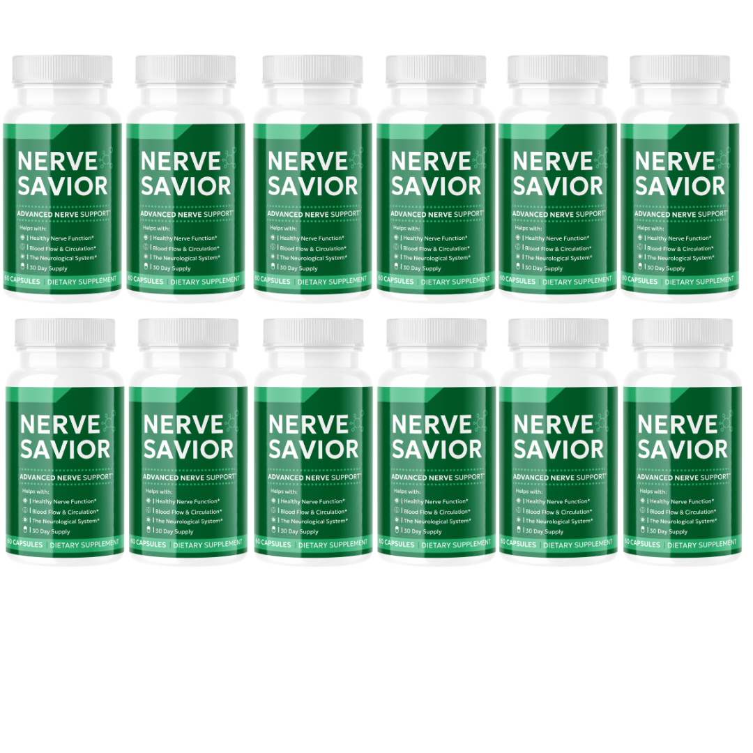 Nerve Savior Health Supplement - 12 Pack – pharmagetics