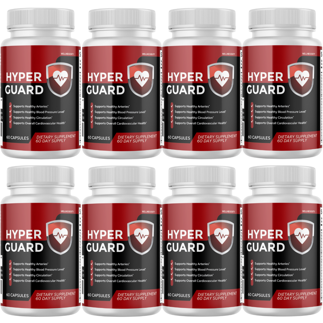 Hyper Guard Blood Support for Healthy Blood Levels & Heart Health - 8 ...