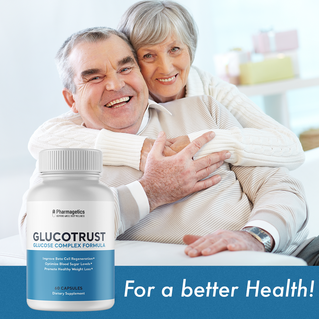 Glucotrust Blood Sugar Support Supplement - 3 Bottles 180 Capsules ...