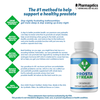ProstaStream - Prosta Stream, Prostate Support Supplement 600 Caps, 10 ...