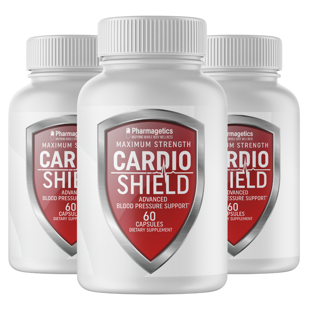 Cardio Shield Advanced Blood Pressure Support - 60 Capsules – pharmagetics