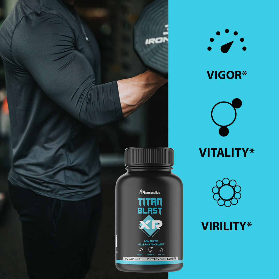 Titan Blast XR Advanced Male Enhancement 4 Bottles 240 Capsules ...
