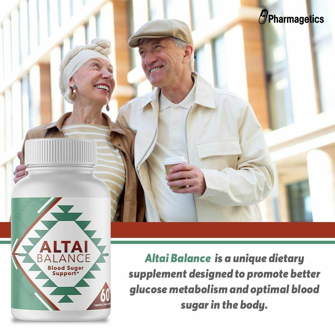 Altai Balance Herbal Supplement Supports Blood Sugar - 5 Bottles 300 C ...