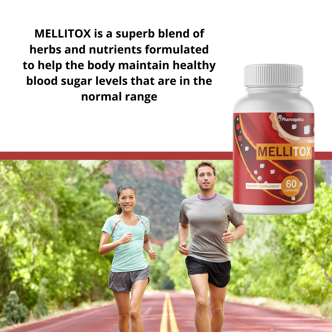 Mellitox Blood Sugar Support - 60 Capsules (1 Pack) – pharmagetics